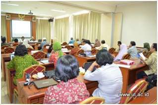 Workshop Pengembangan Bahan Ajar Cetak FMIPA-UT Tahap I Tahun 2013 ...