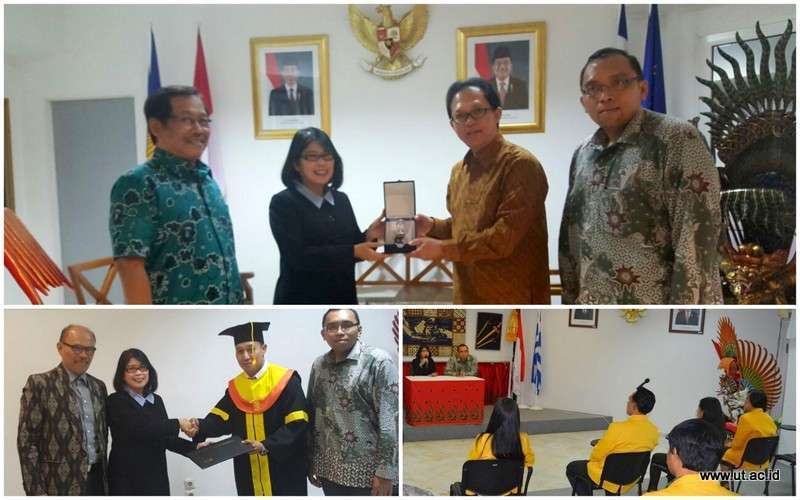 Acara Kunjungan Pimpinan UT ke KBRI Athena – Universitas Terbuka