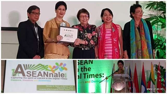 Anugerah ASEANnale 2018 Distinguish Award kepada Prof. Atwi Suparman ...