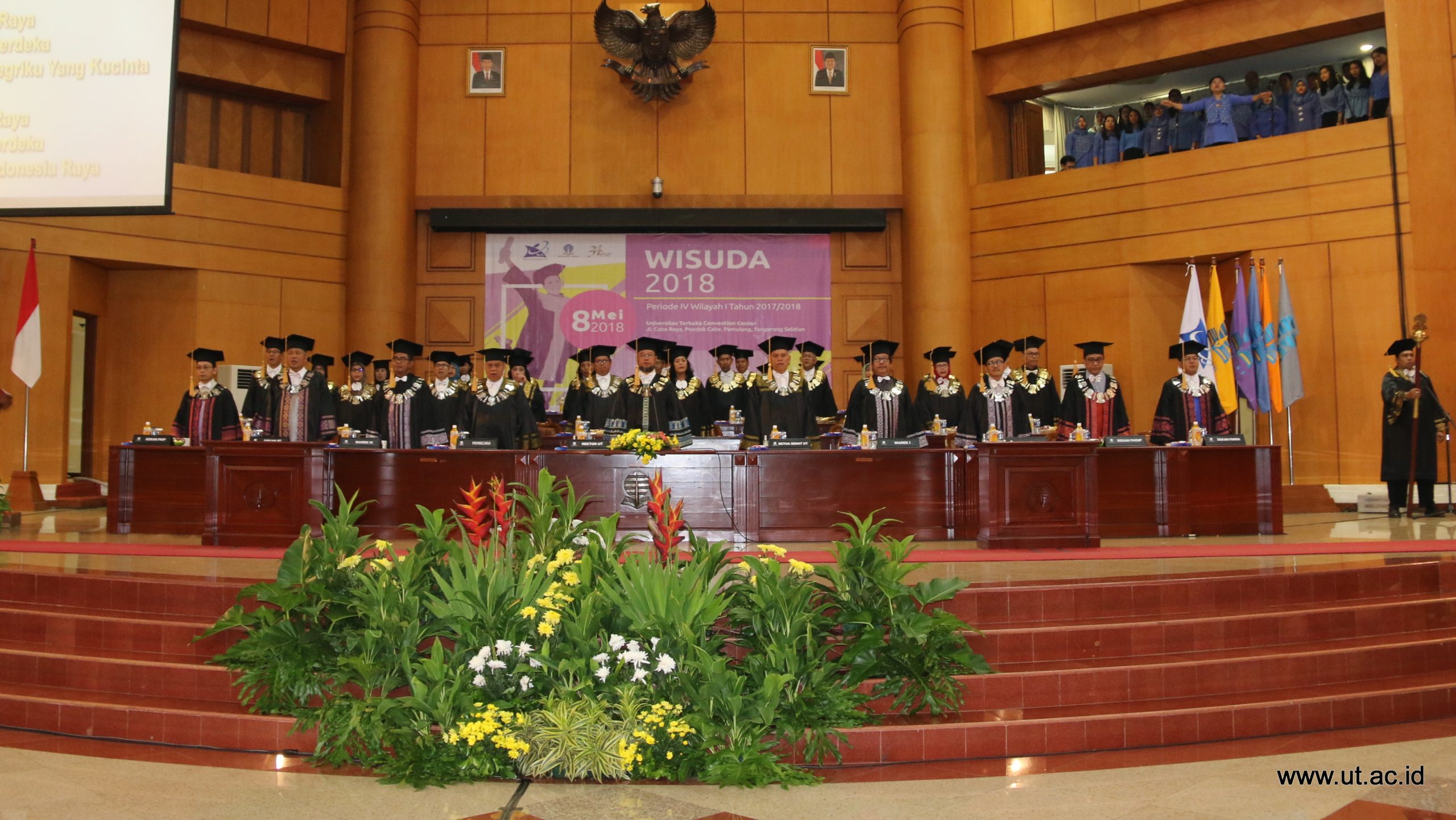 Wisuda Periode IV wilayah I Tahun 2018 – Universitas Terbuka