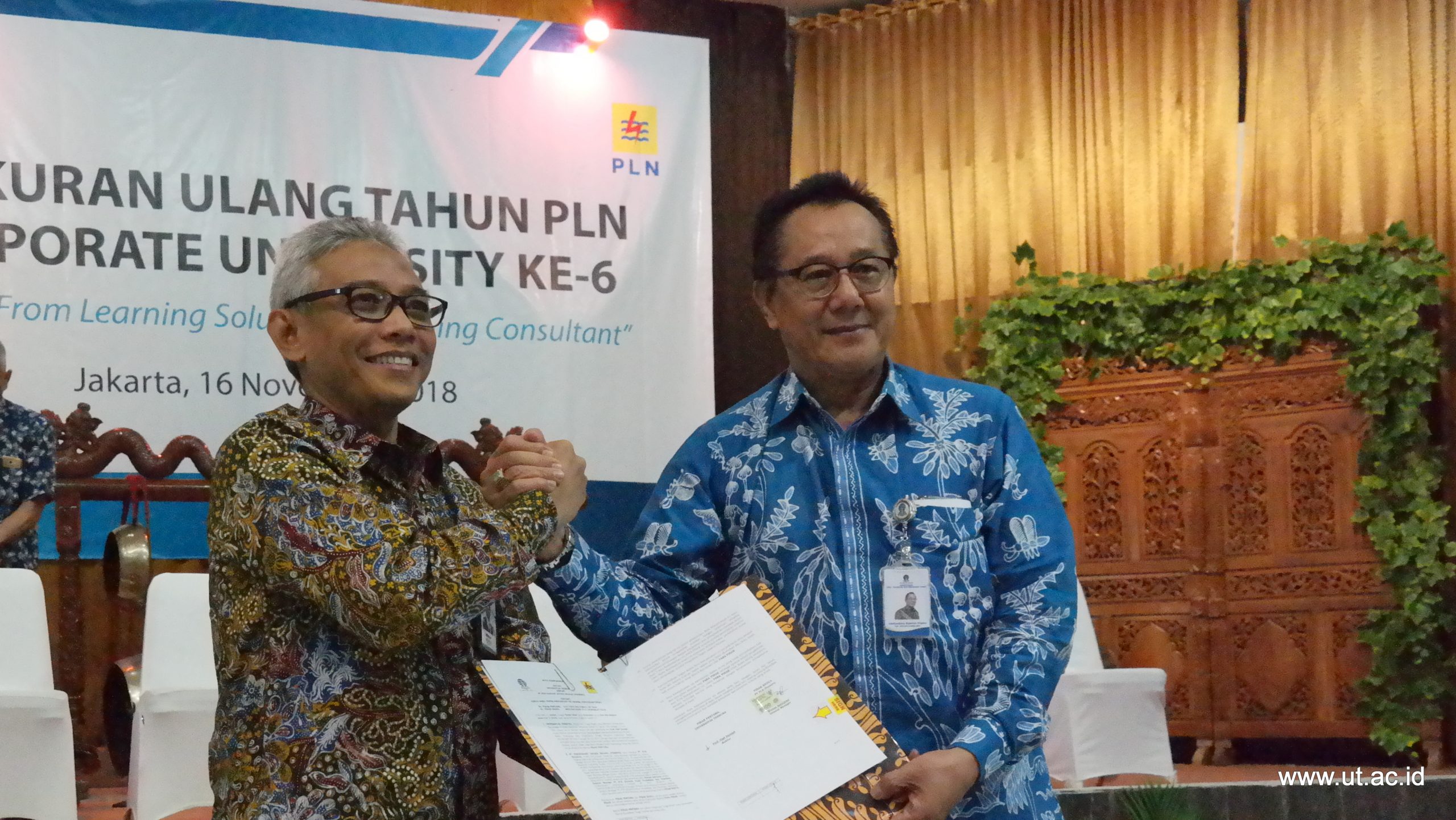 Universitas Terbuka Jalin Kerja Sama dengan PLN Corporate University ...