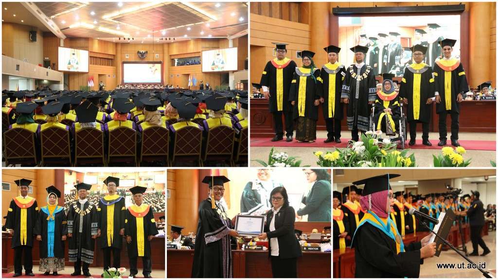 Wisuda UT Periode II 2018/2019 Wilayah 1 Tahun 2019 – Universitas Terbuka