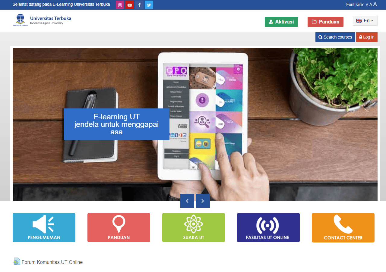 PENGUMUMAN – Universitas Terbuka