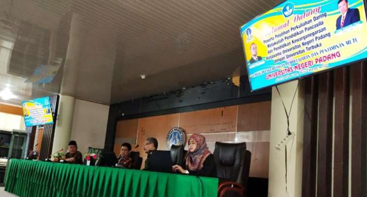 UT Bekali Mahasiswa dan Dosen UNP Kuliah Online Sebagai Wujud Kampus ...