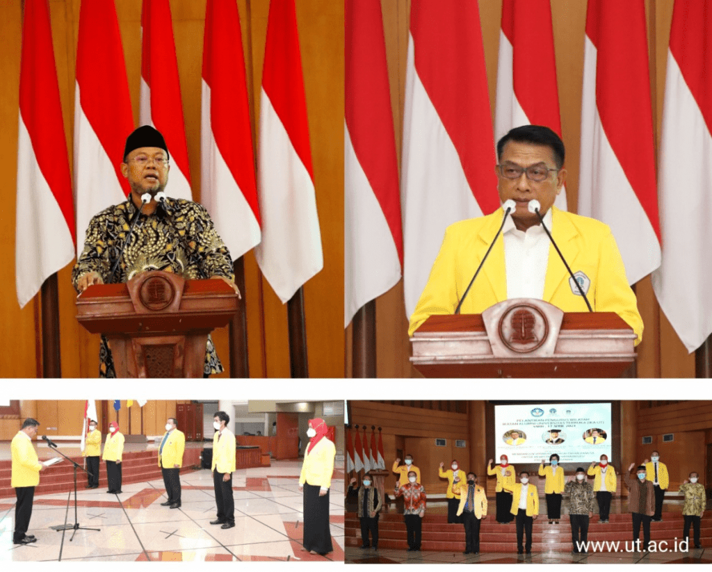 Inauguration of Regional Executive Boards of UT’s Alumni Association – Universitas Terbuka