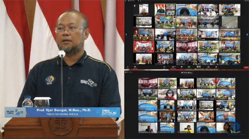 MPR RI’s Spokesperson Officially Opened UT’s 37th Dies Natalis and UT’s National Disporseni 2021 ...