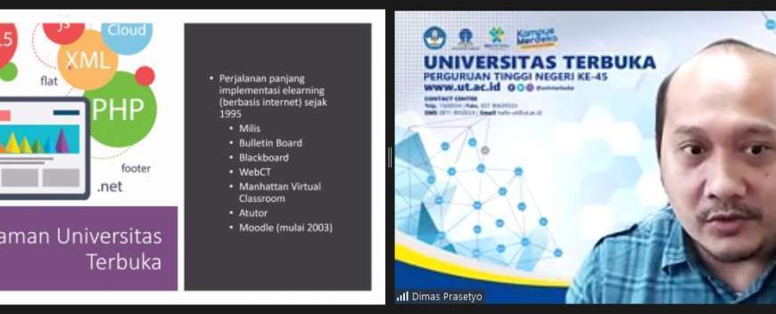 Seskoad Explores UT LMS System – Universitas Terbuka