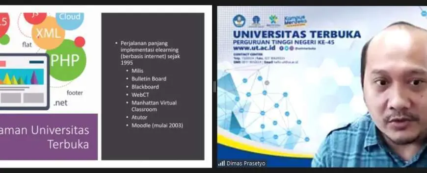 Seskoad Explores UT LMS System – Universitas Terbuka