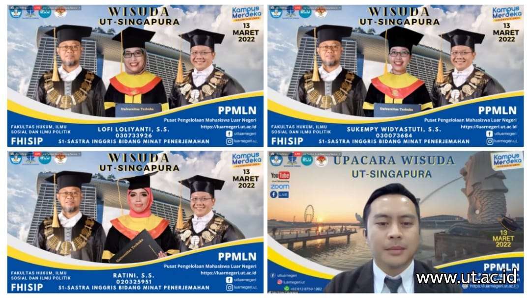 UT Tambah Jumlah Wisudawan melalui UPI UT Pokjar Singapura ...