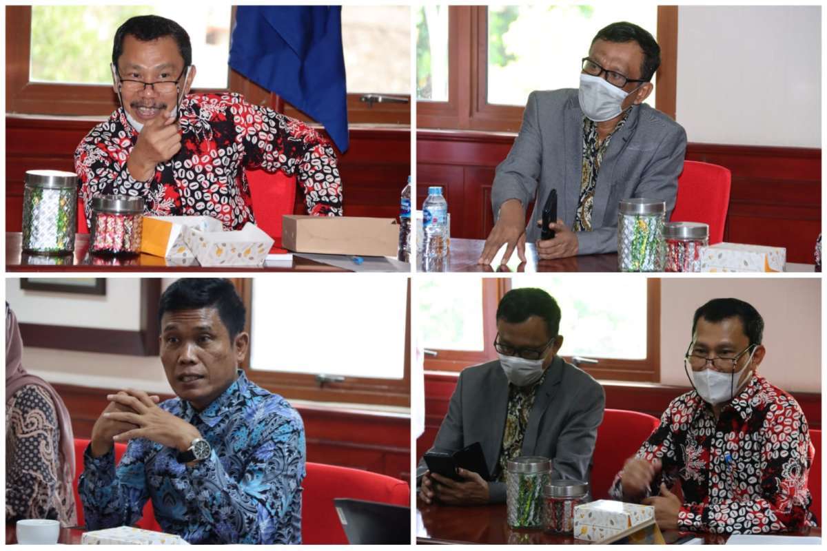 Tim Studi Tata Kelola Unpatti Kunjungi LPPM UT – Universitas Terbuka