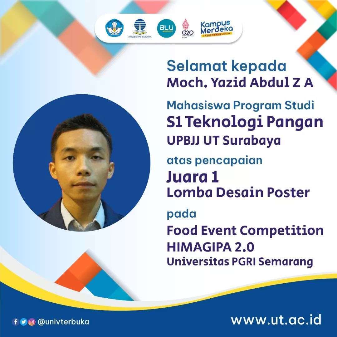 Juara 1 Lomba Desain Poster pada Food Event Competition HIMAGIPA 2.0 ...