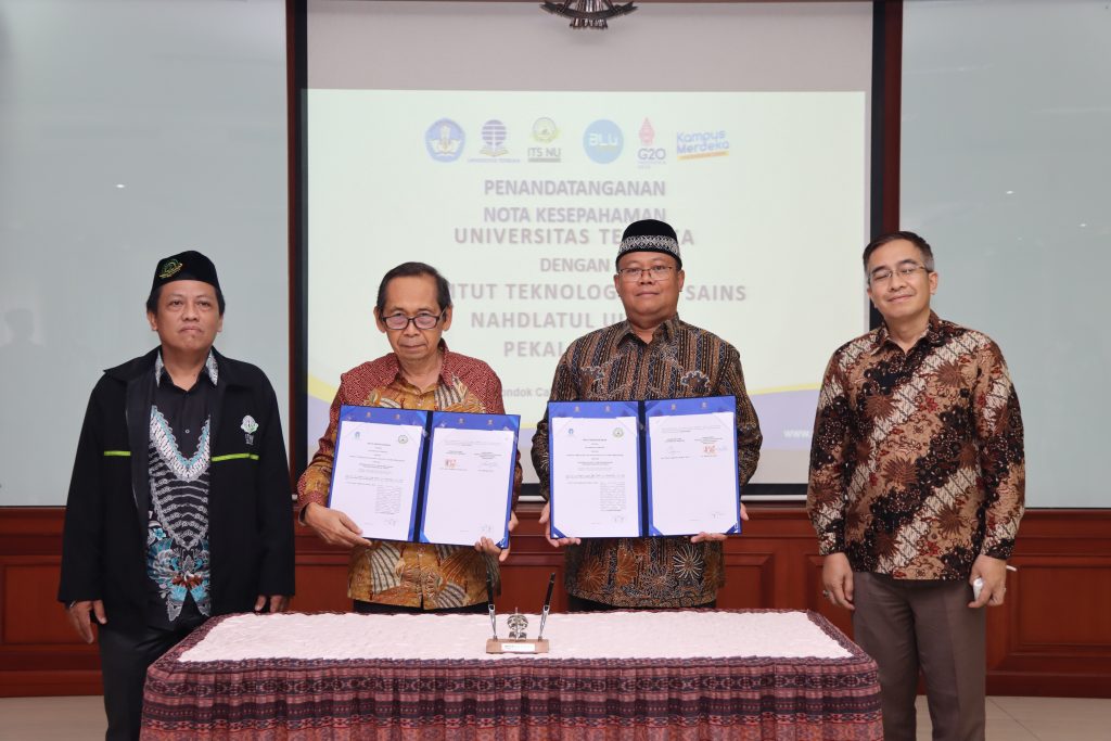 ITS NU Hadir Untuk Menandatangani Nota Kesepahaman di UT Pusat ...