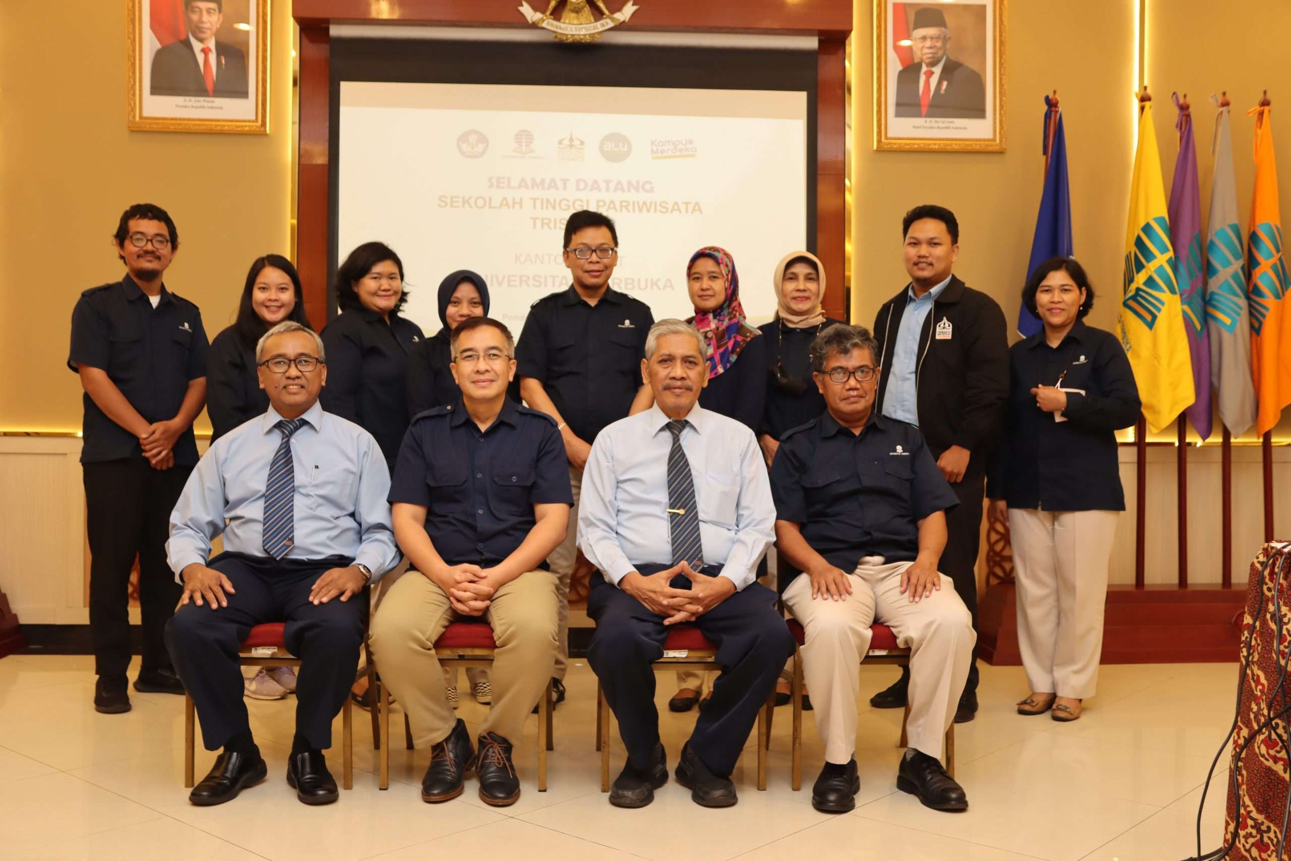 STP Trisakti Kunjungi UT Terkait PJJ – Universitas Terbuka