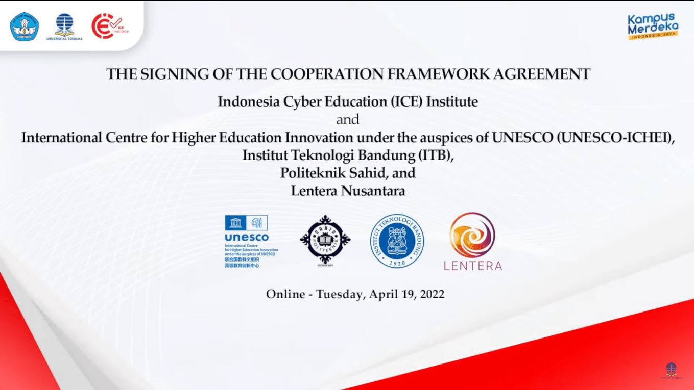 ICE Institute collaborating with UNESCO-ICHEI: Implementation of ...