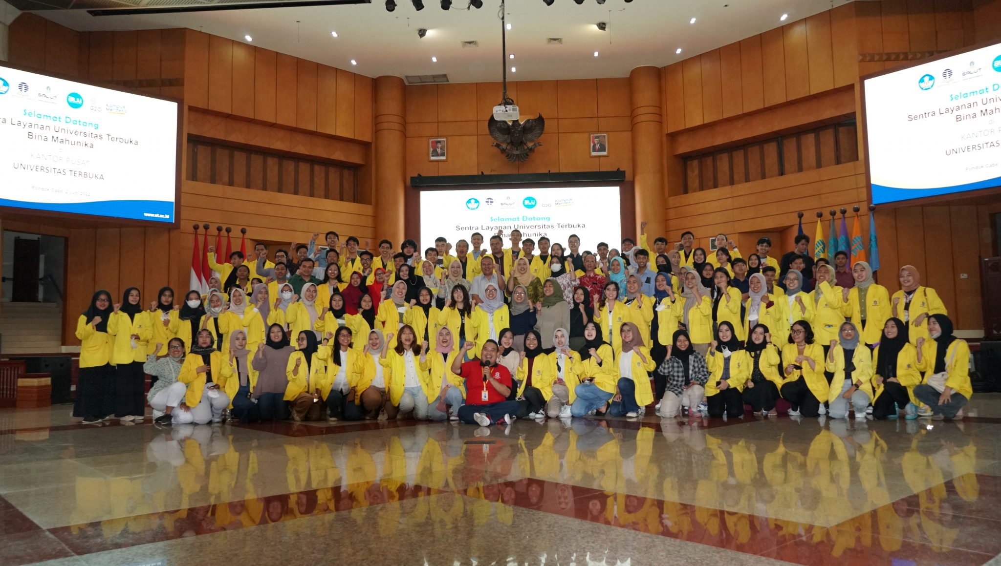 Kunjungan Mahasiswa SALUT Bina Mahunika Bogor ke Kantor Pusat UT ...