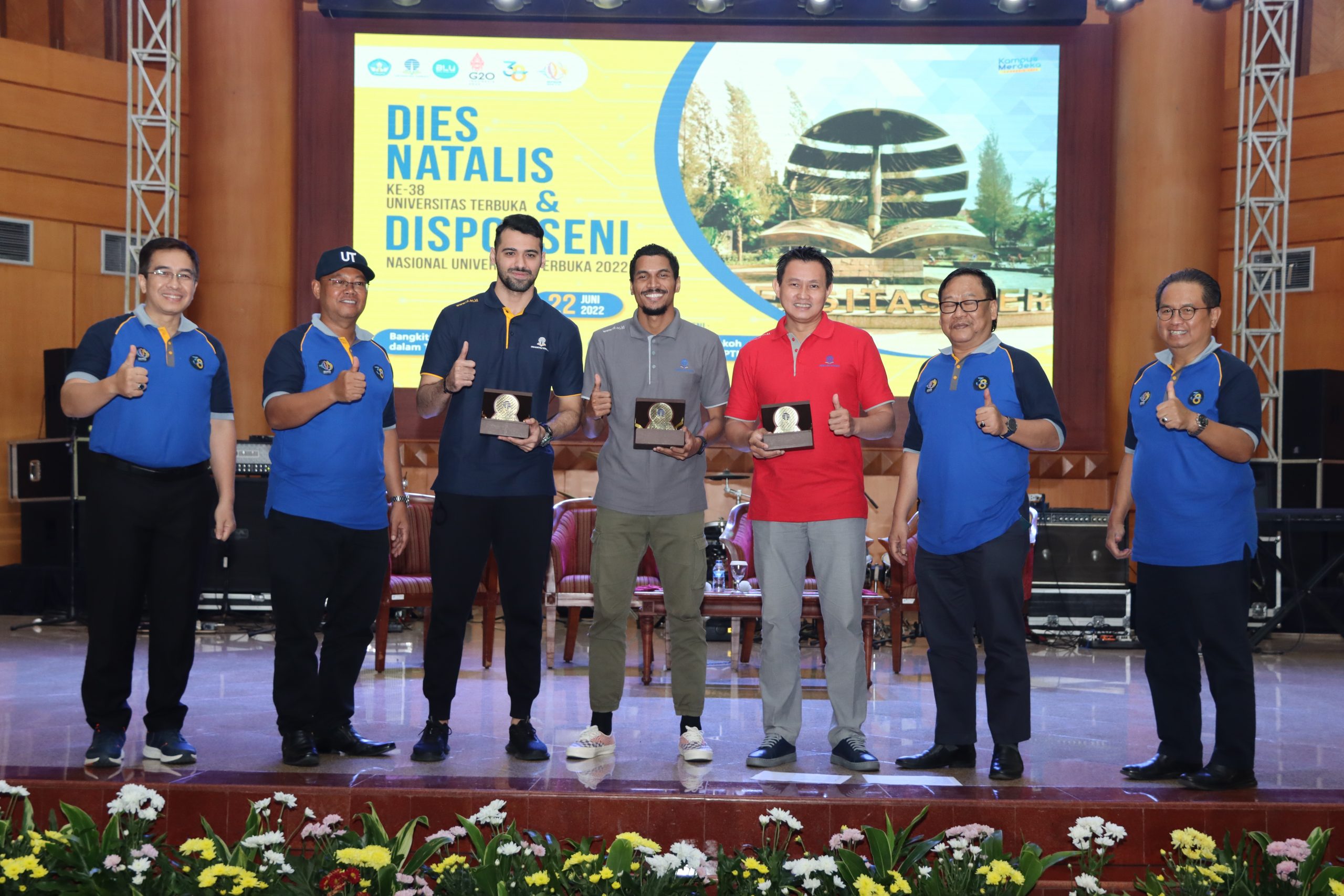 Rektor Lantik 39 Pejabat UT Pusat – Universitas Terbuka