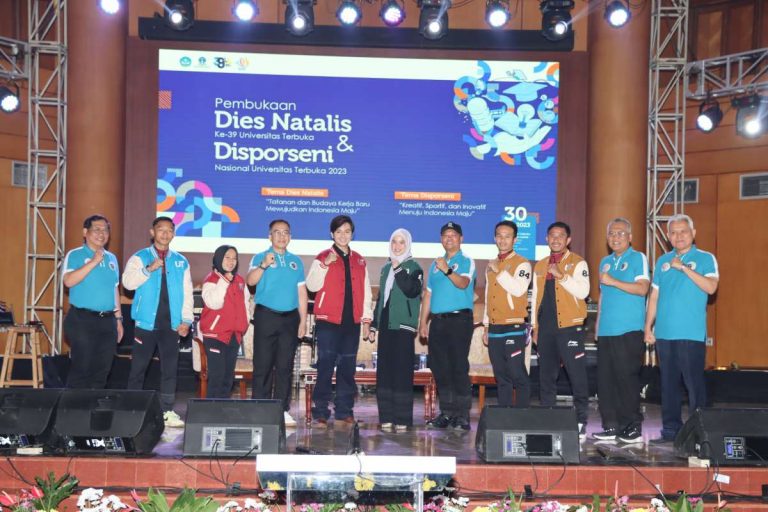 Pembukaan Rangkaian Disporseni Nasional dan Dies ke-39 UT – Universitas Terbuka