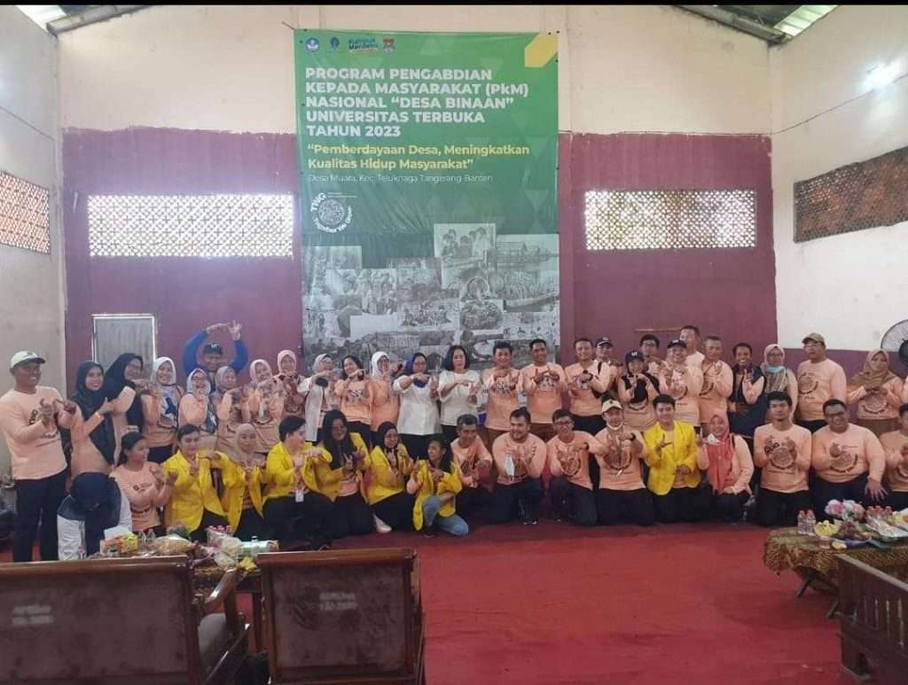 LPPM UT Buka Program PkM di Desa Muara – Teluk Naga sebagai Desa Binaan – Universitas Terbuka