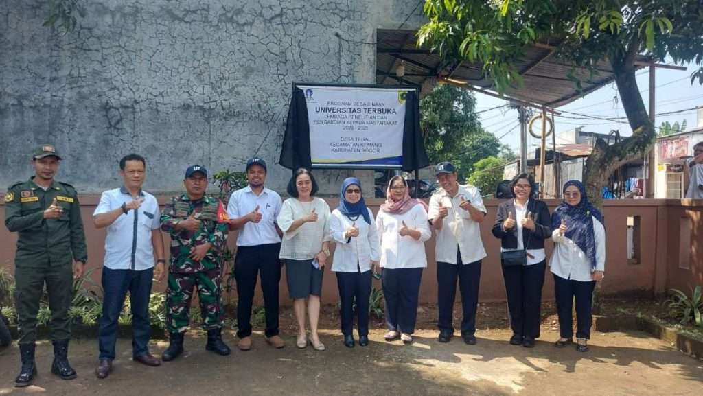Launching PkM Desa Binaan UT, Desa Tegal, Kabupaten Bogor – Universitas Terbuka