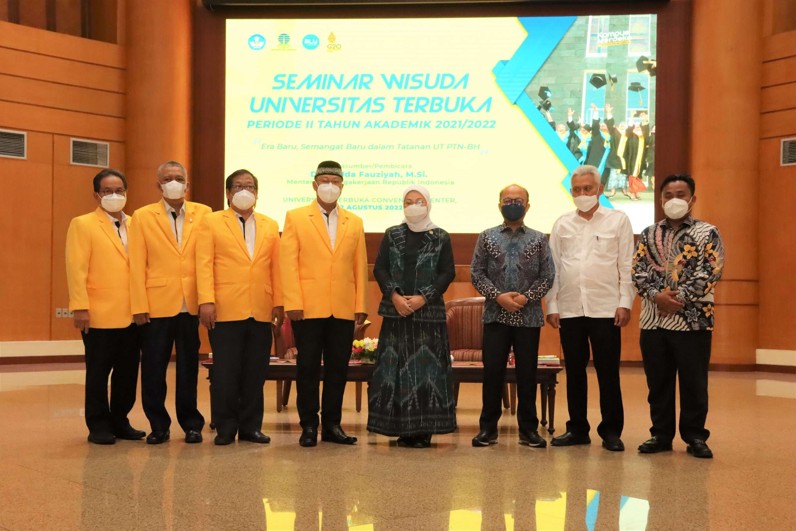 Rektor Lantik 39 Pejabat UT Pusat – Universitas Terbuka