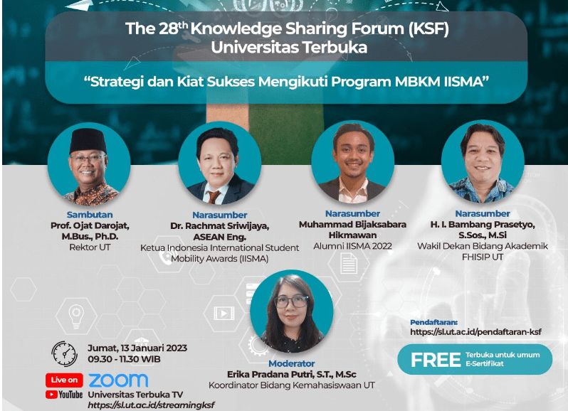 The 28th KSF: Strategy and Tips for Success in Following MBKM IISMA ...