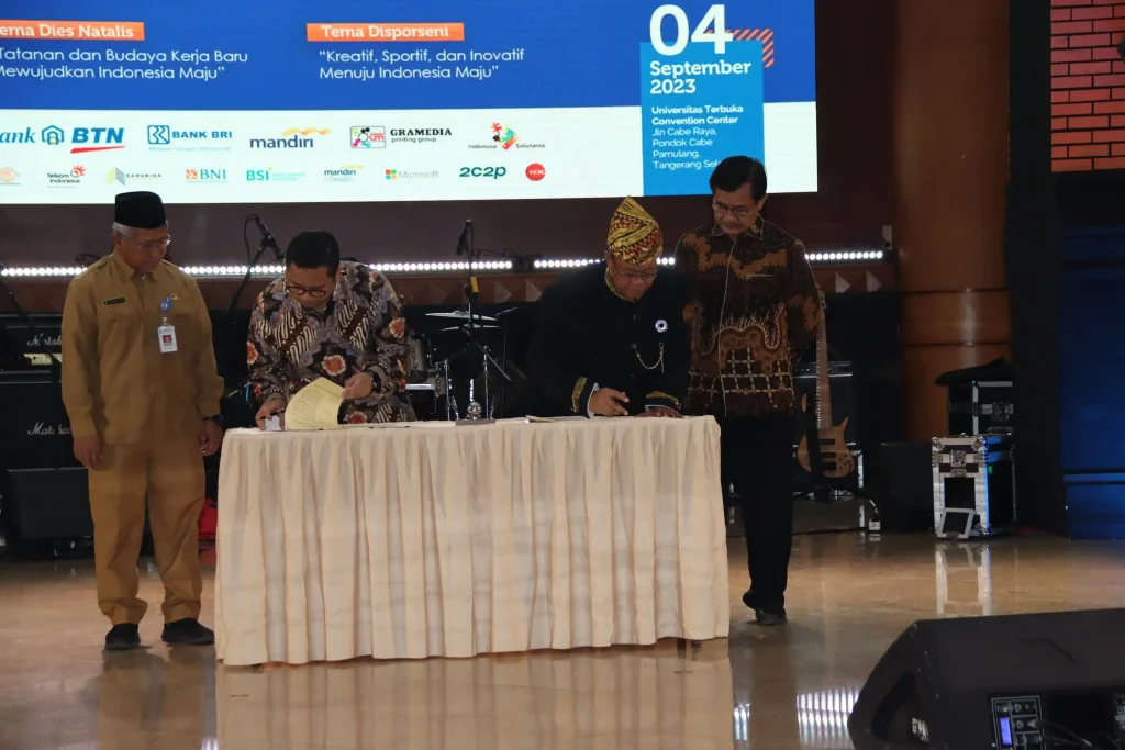 MoU Rektor UT dan Walikota Tangerang: Sinergi untuk Songsong SDM Unggul Indonesia Emas ...