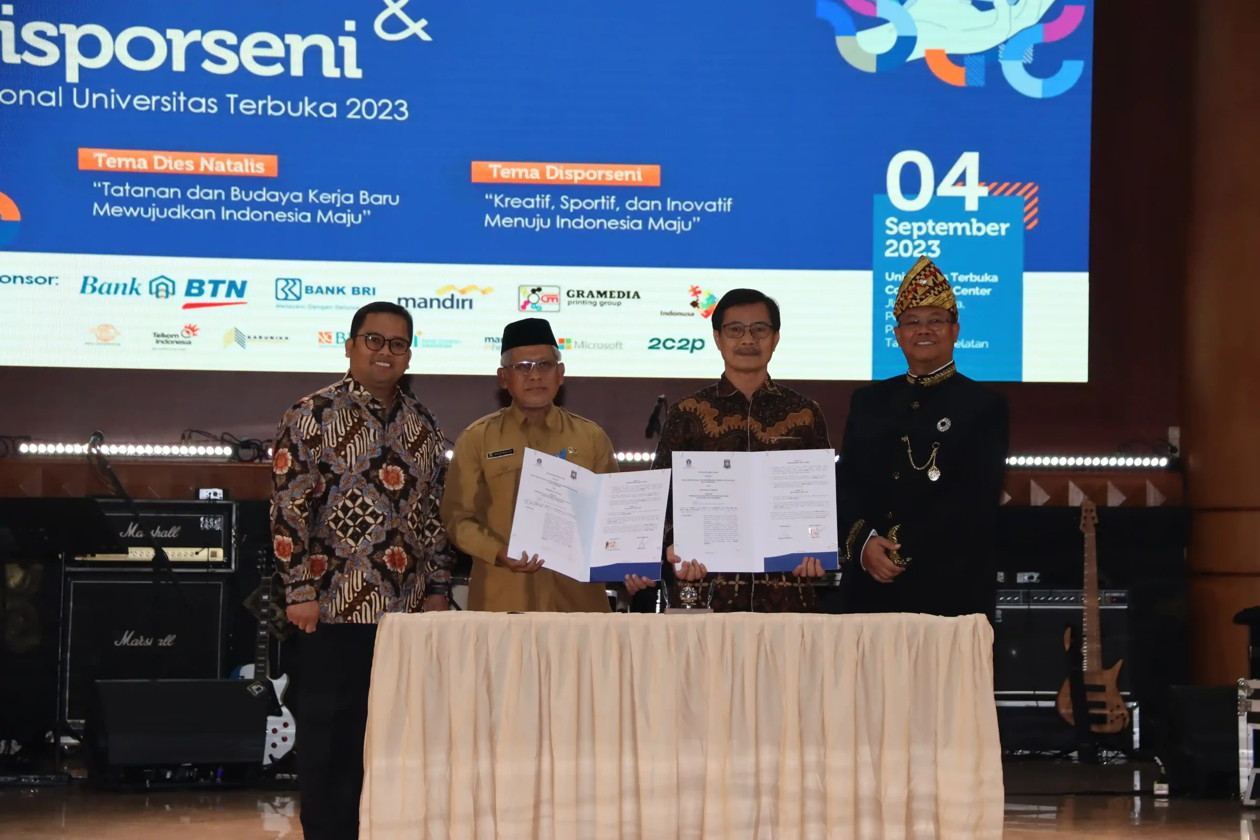 MoU Rektor UT dan Walikota Tangerang: Sinergi untuk Songsong SDM Unggul Indonesia Emas ...