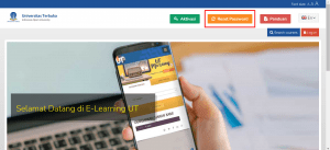 Panduan Reset Password Elearning Melalui Email & Form Setujui Tuton – Universitas Terbuka