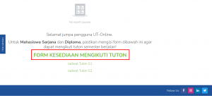 Panduan Reset Password Elearning Melalui Email & Form Setujui Tuton – Universitas Terbuka