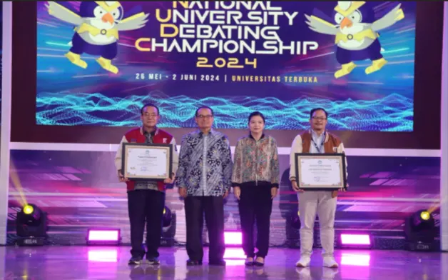 Atmosfer Keseruan Penutupan NUDC 2024, UT Terima Penghargaan dari BPTI – Universitas Terbuka