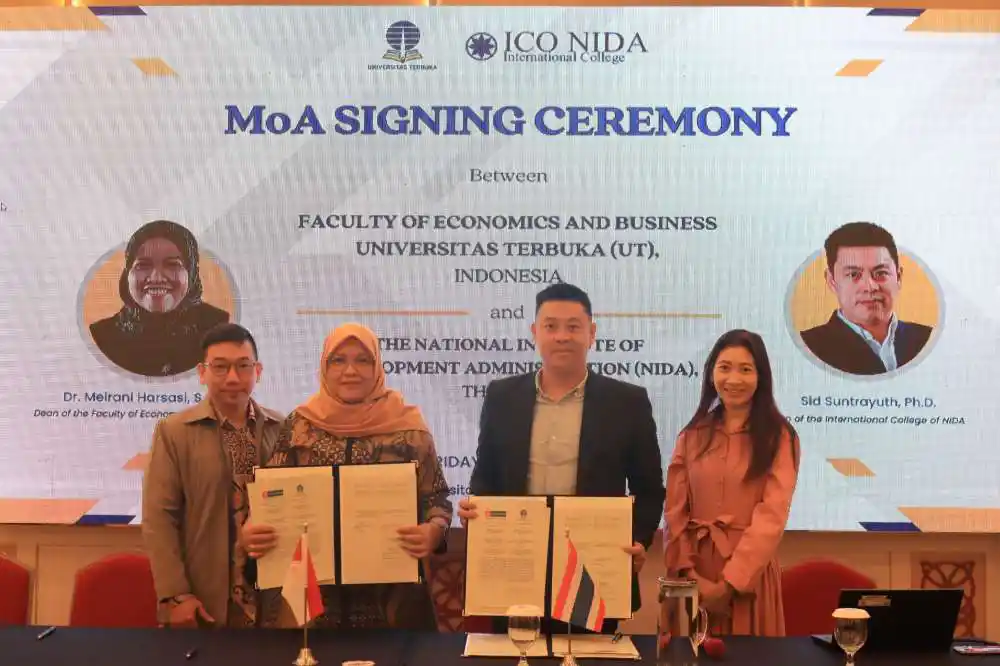 Tingkatkan Kualitas Pembelajaran Bertaraf Dunia, FEB UT Gandeng ...