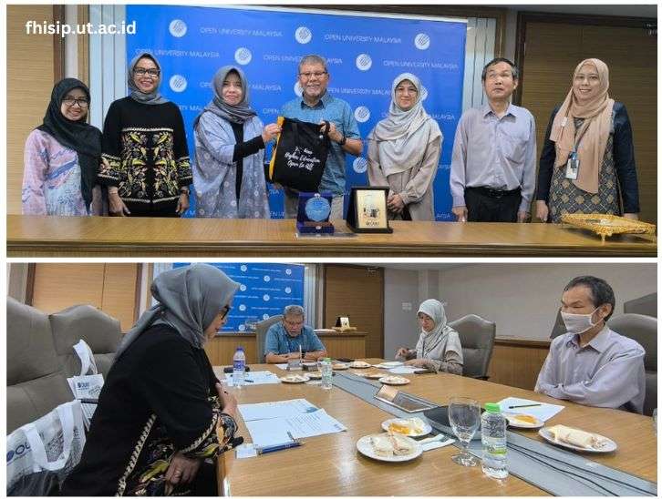 Kegiatan Benchmarking Universitas Terbuka Dengan Open University Malaysia (OUM) Dalam Rangka ...