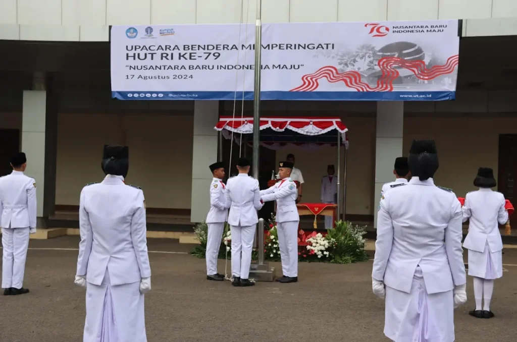 Peringatan HUT RI ke-79, Nusantara Baru Indonesia Maju – Universitas Terbuka