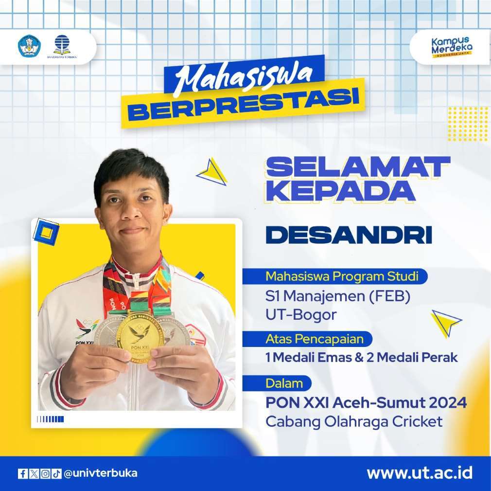 PON Aceh-Sumut 2024 Cabang Cricket – Universitas Terbuka