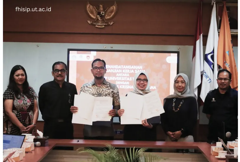 Sinergi Strategis FHISIP UT dengan Universitas Krisnadwipayana: Sepakati Inovasi Akademik ...