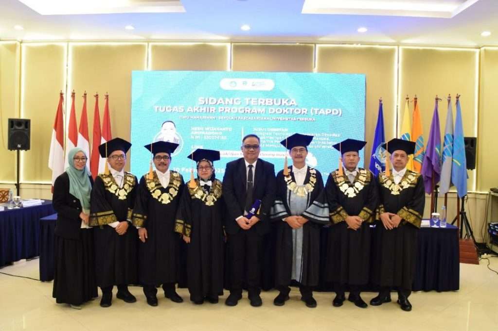 Usung Entrepreneurial University, Heru Lulus Doktor Ilmu Manajemen UT ...