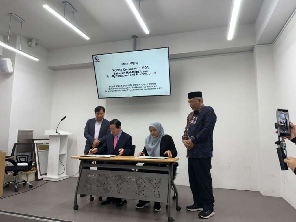 Terobosan Baru! FEB UT Gandeng Institut Halal Korsel, Pendidikan ...