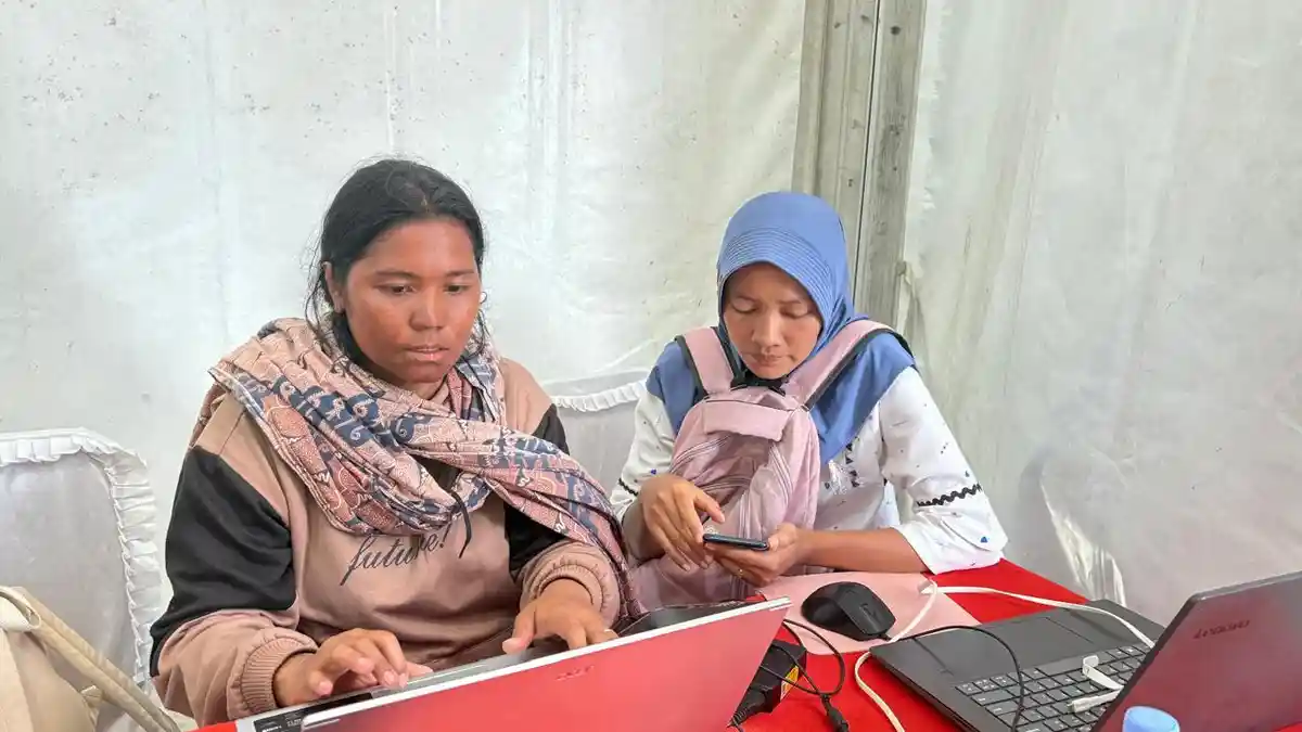 Langkah Kaki Perjuangan Eska, Mahasiswi UT yang Menembus Jarak dan Reruntuhan Demi Masa Depan ...